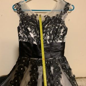 Grace Karin | Dresses | Nwt Wednesday Adams Vibe Prom Fancy Black Dress ...